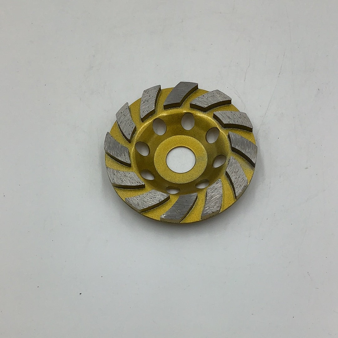 4" Gold Grinding Cup Wheel – StoneTools